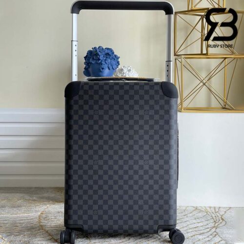Vali LV Horizon 55 Monogram Damier màu xám best quality