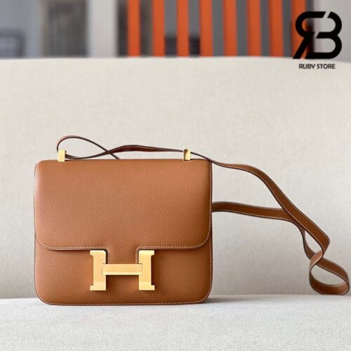 Túi Hermes Constance 24 Nâu Vàng Epsom GHW best quality