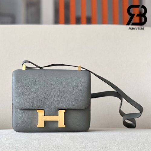 Túi Hermes Constance 24 Xám Vert Amande Epsom GHW best quality